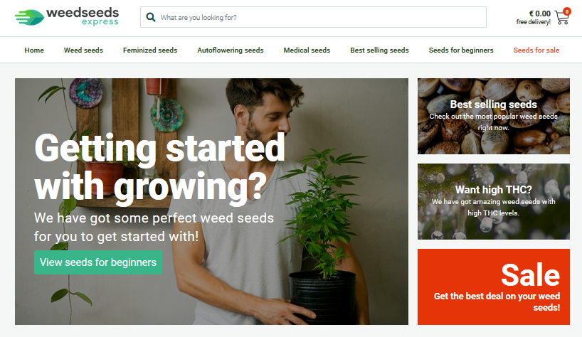 Weedseeds Express Coupons August 2025 - Daily Green Deals